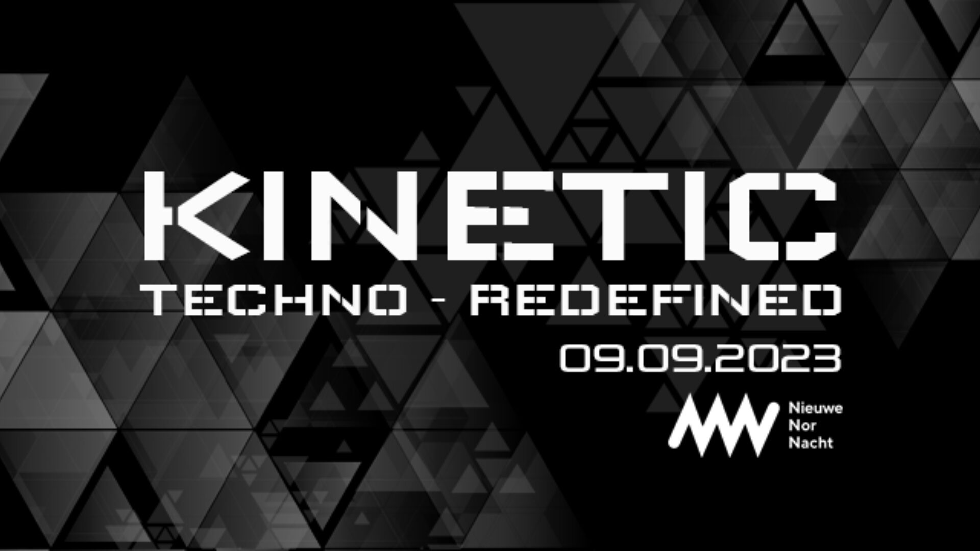 Kinetic - 09 september 2023 - Poppodium Nieuwe Nor